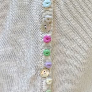 Carroll Reed | Sweaters | Vintage Carroll Reed 0 Cotton Sweater M Cream ...